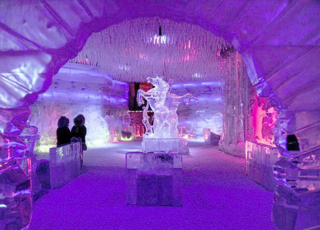 Indoor ski dome